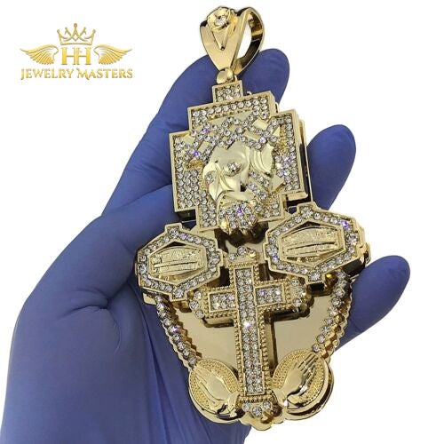 Large 3D Combo Cross-Last Supper-Praying hands Pendant - 1001 ...